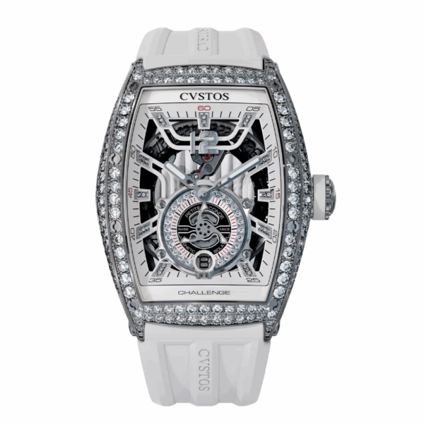 Cvstos White Jetliner PS Thirty6 Diamond watch | Geneva Seal
