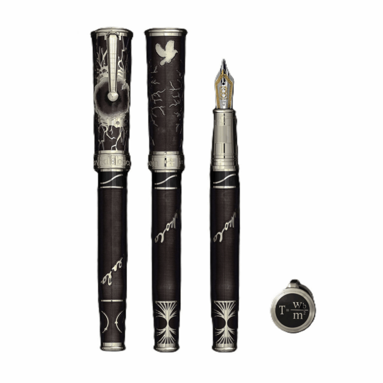 Nikola Tesla Fountain Pen | 720-00388 | Geneva Seal